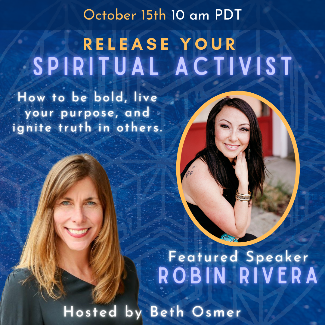 Release Your Spiritual Activist Promo Page - Beth Osmer